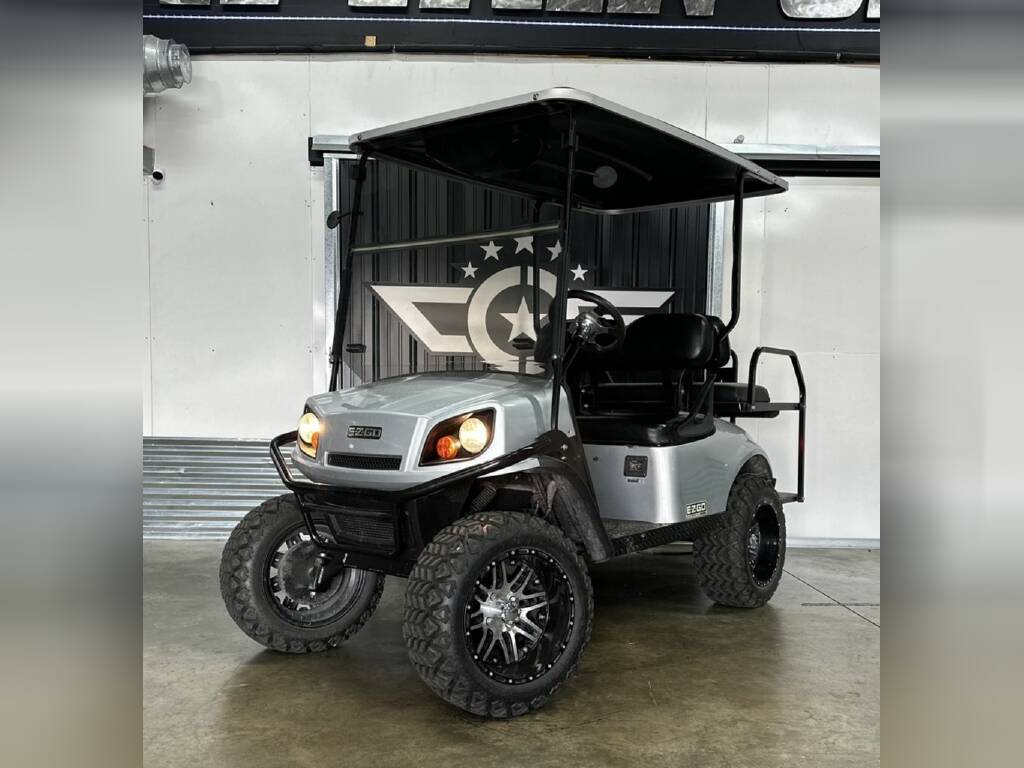 Used 2015 EZ-Go Express S4 Electric Golf Cart – 3K GOLF CARTS